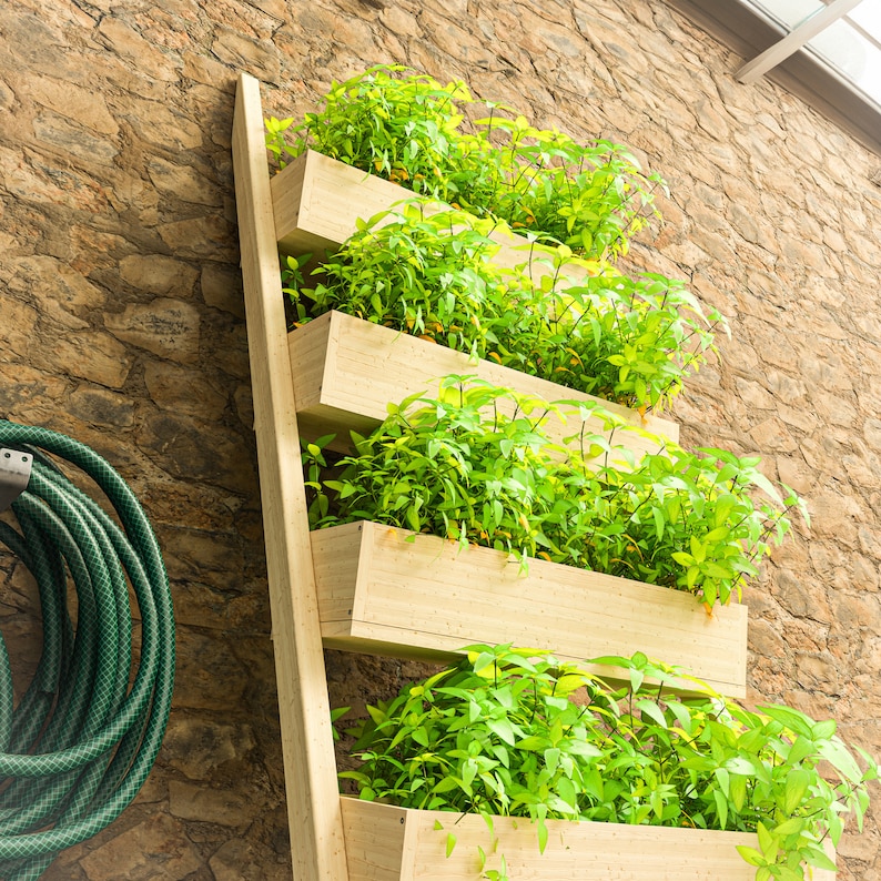 Ladder Planter Garden Box: Raised Bed Build Plans (digital Download) - Etsy