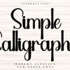 Calligraphy Font Bundle, Wedding Font Bundle, Handwritten Font, Script ...