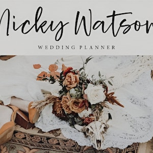 Rustic Wedding Font, Modern Calligraphy Script, Elegant Font, DIY ...
