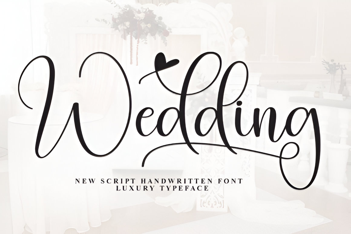 Calligraphy Font Bundle, Wedding Font Bundle, Handwritten Font, Script ...