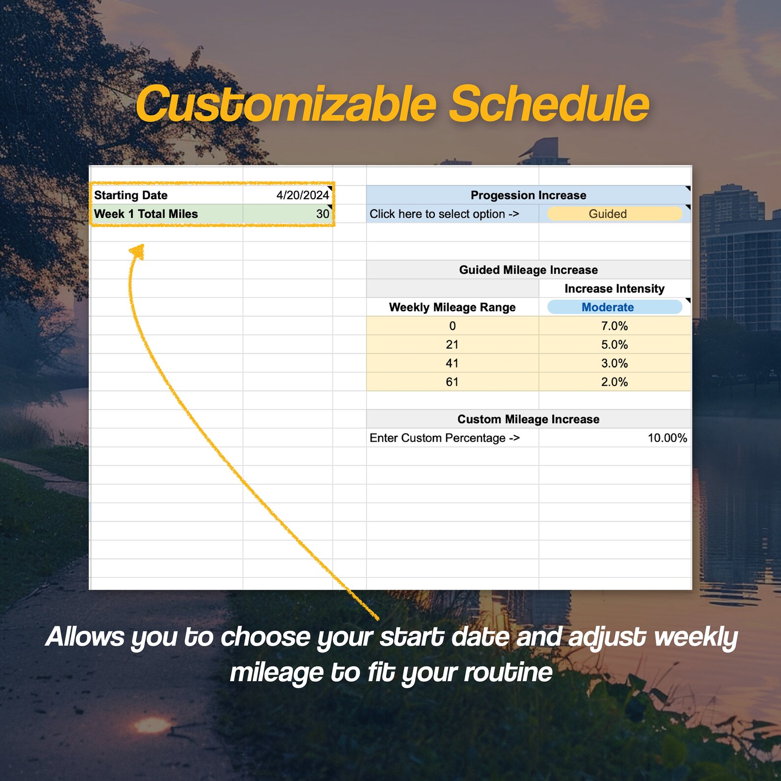 Customizable 12-week Dynamic Running Plan | Progressive Training ...