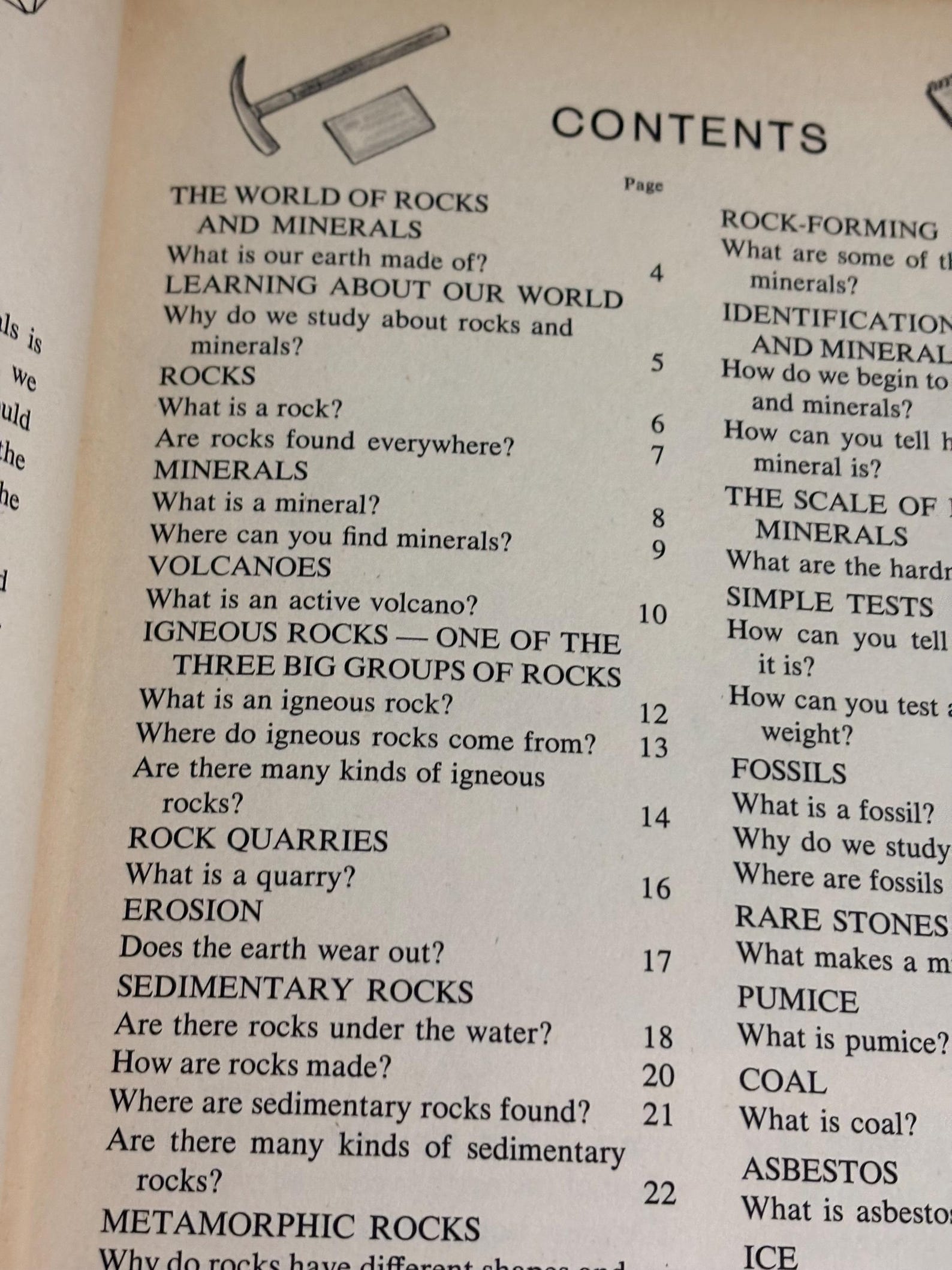 1960s Vintage Rocks and Minerals Book How and Why Kids School Book ...