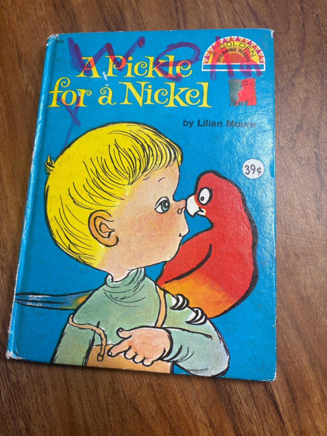 1969 A Pickle for a Nickel Vintage Children’s Book Golden Book - Etsy