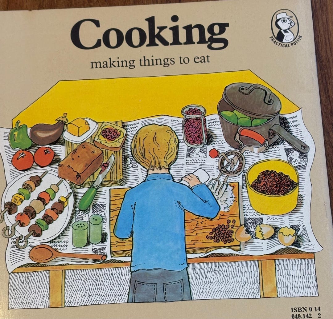 1976 Vintage Children’s Cookbook Puffin Book How to Book Kids Cooking ...