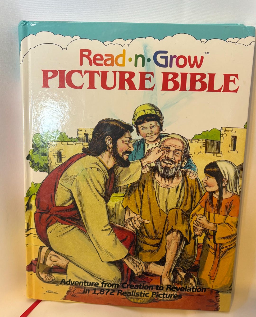 Read & Grow Picture Bible 1984 Vintage Children’s Hardcover - Etsy