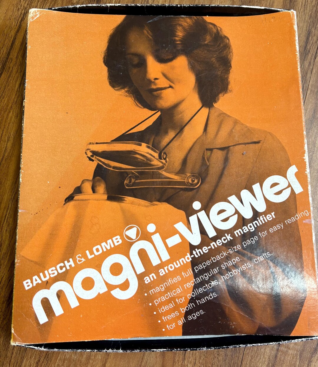 Vintage Bausch & Lomb Magni-viewer Hands Free Around the Neck Original ...