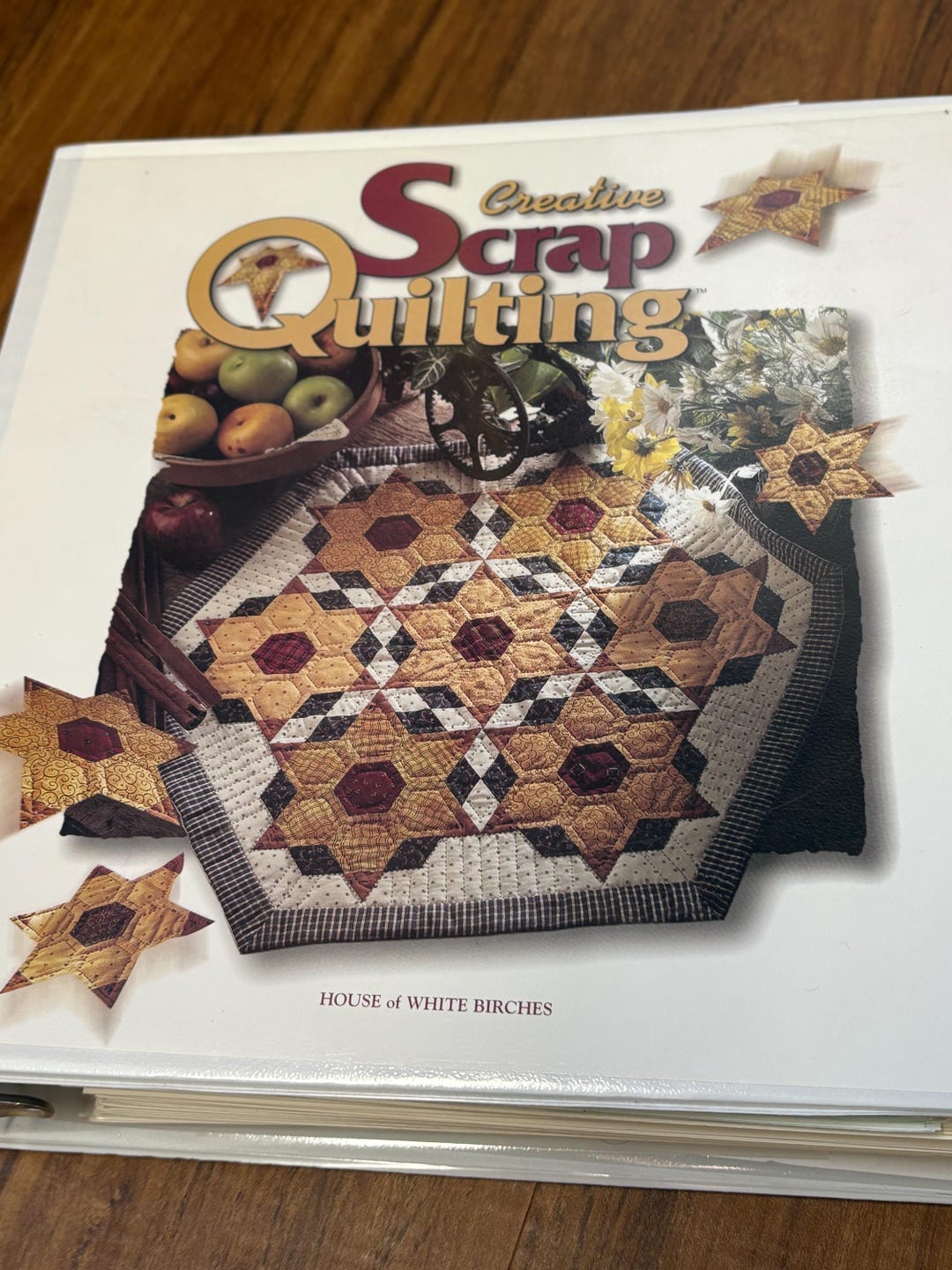 Creative Scrap Quilting Patterns Templates Binder Set House of White ...