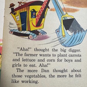 Vintage Childrens Book Digger Dan - Etsy