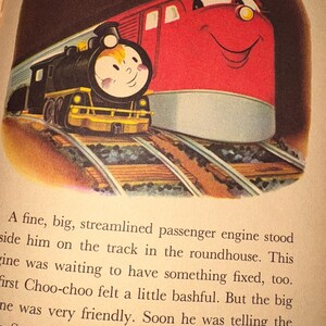 Vintage Children’s Book Choo-choo the Little Switch Engine - Etsy