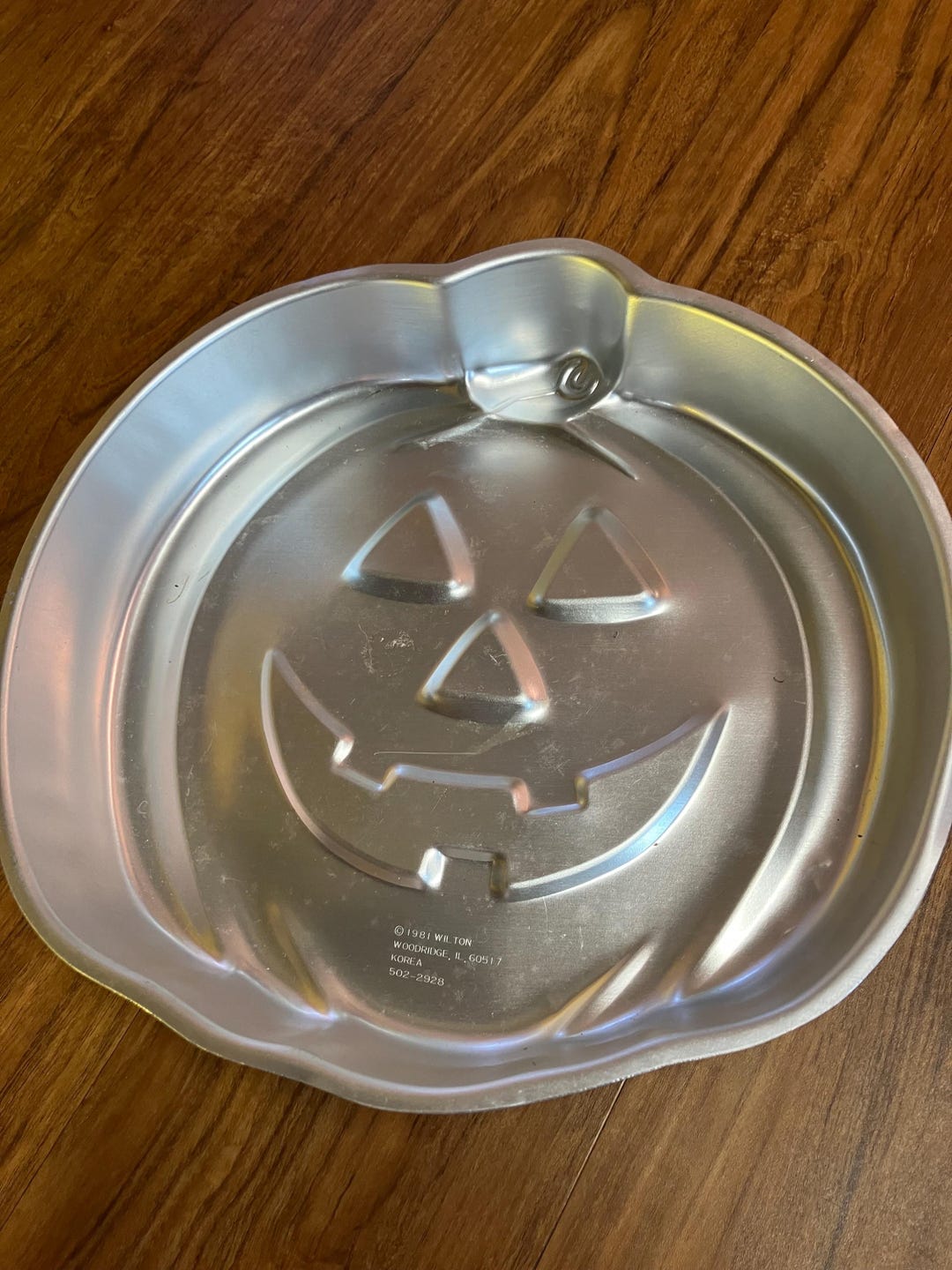 Vintage 1981 Wilton Pumpkin Cake Pan - Etsy