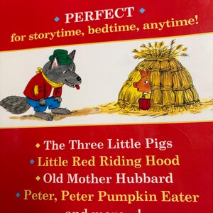 1975 Vintage Children’s Book Richard Scarrys Mother Goose Rhymes ...