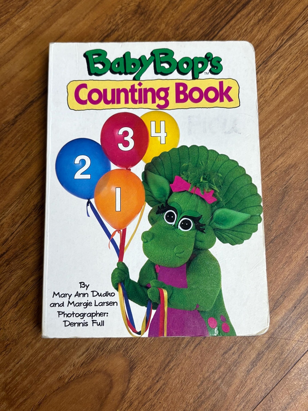 Baby Bops Counting Book 1 to 10 1993 Hardcover Vintage Children’s Book ...