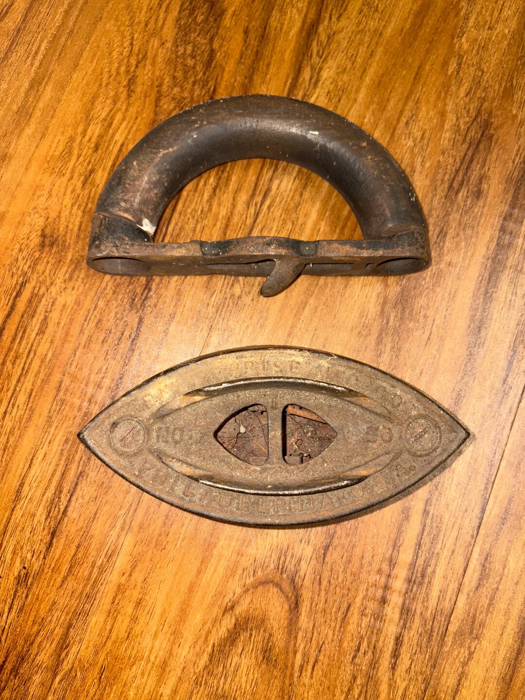 Antique Sad Iron With Removable Handle Philadelphia P.A - Etsy