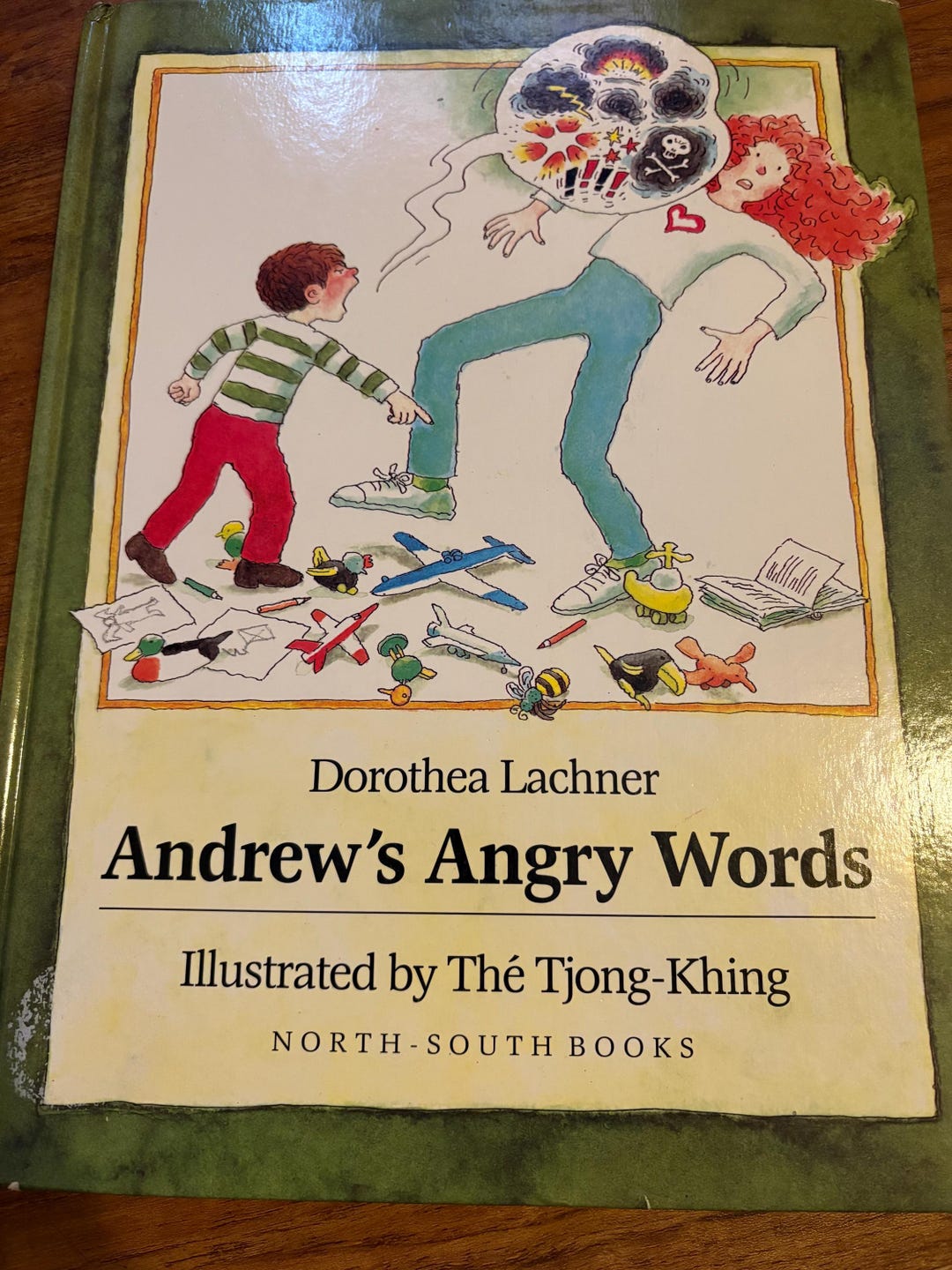 1995 Vintage Childrens Book Large Hardcover Andrews Angry Words - Etsy