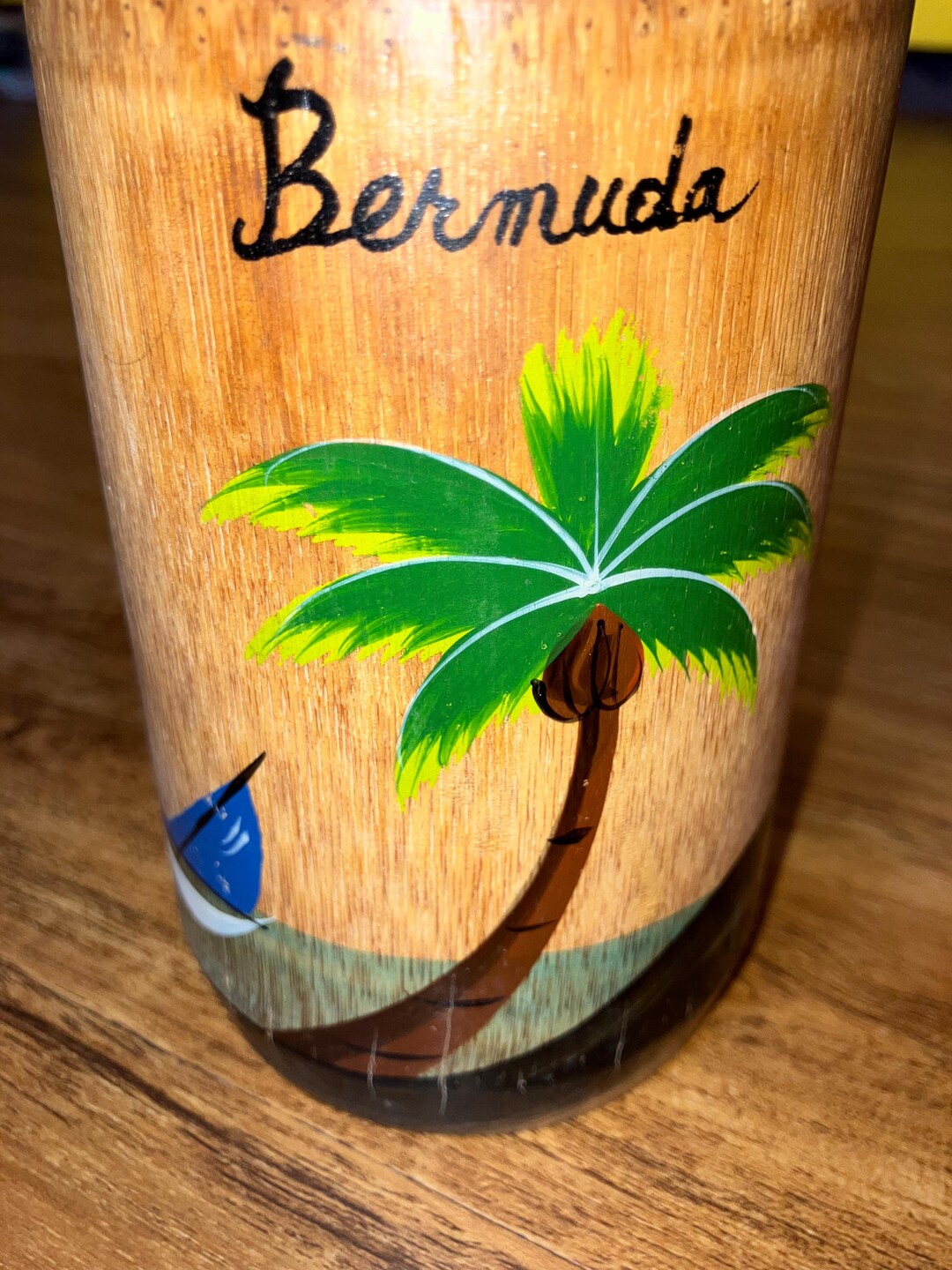 Handmade Wooden Bermuda Cup Tumbler Hand Painted - Etsy