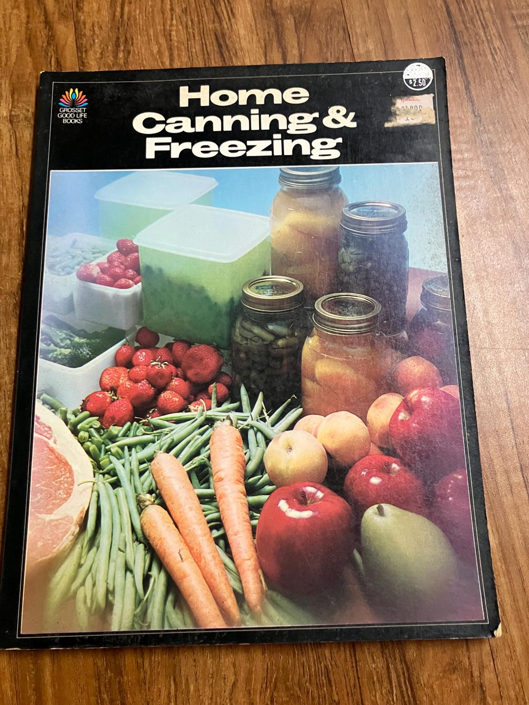 Vintage 1975 Home Canning & Freezing Book. Prepper - Etsy