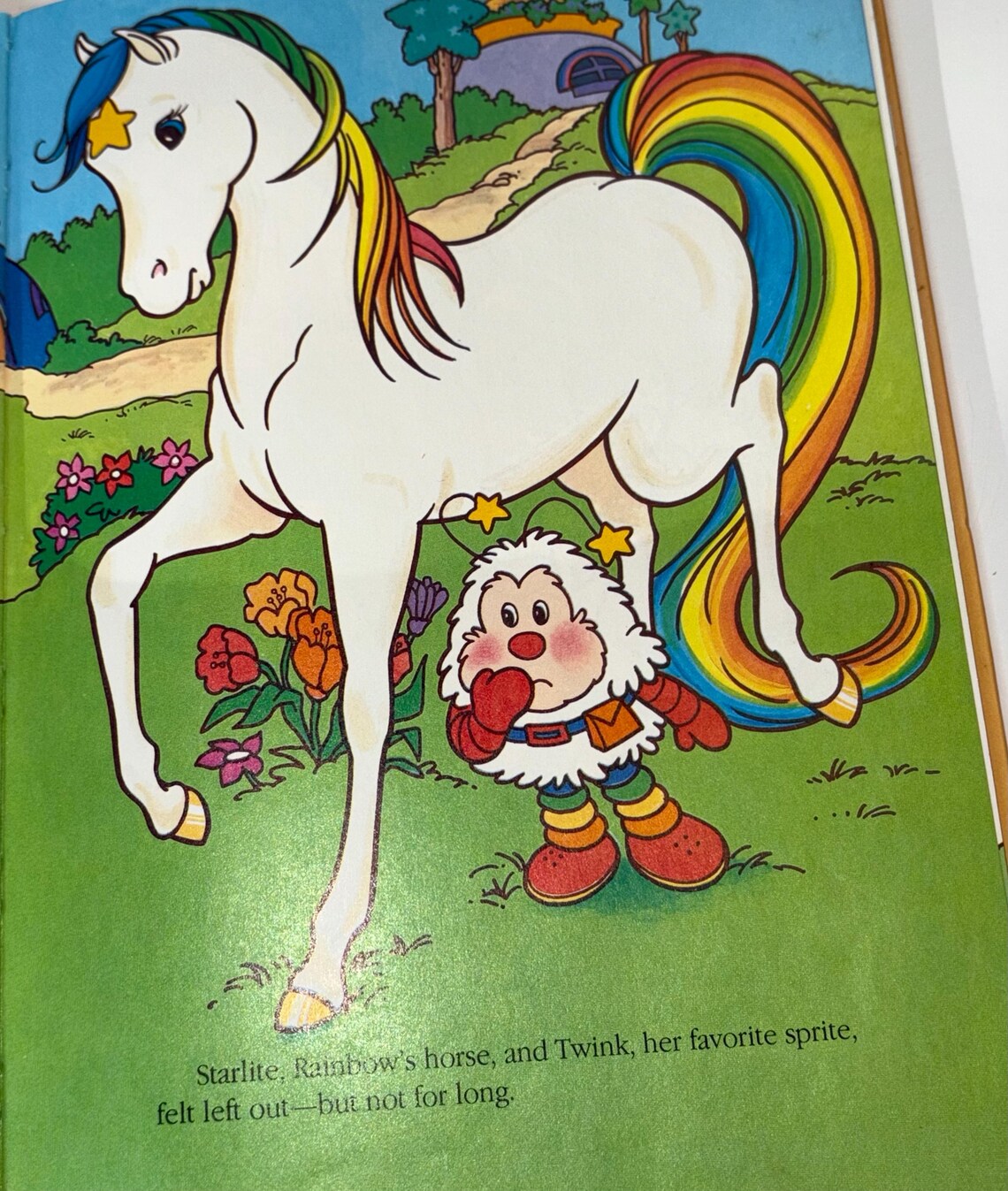 1985 Rainbow Brite Starlight Saves the Day Vintage Hardcover Children’s ...