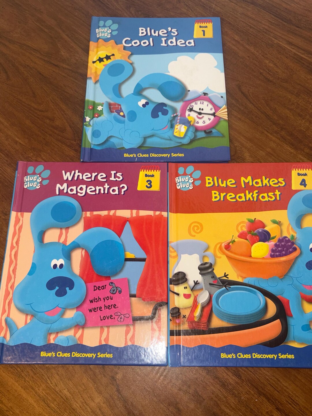 Y2K Blues Clues Vintage Children’s Hardcover Books Lot of 3 - Etsy