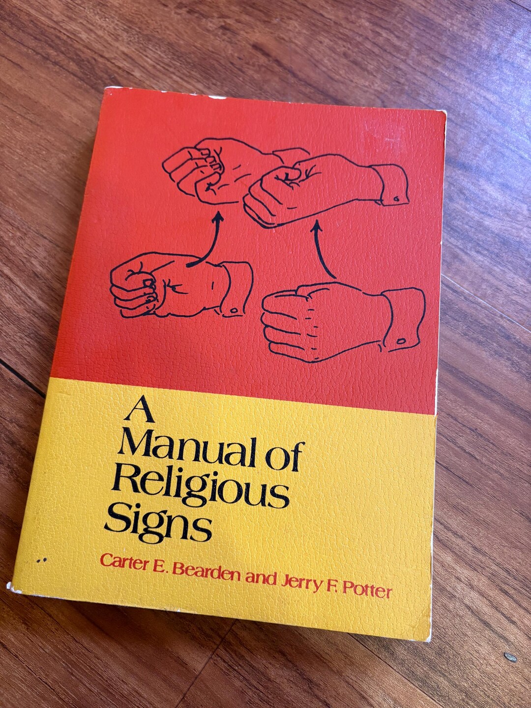 A Manual Religious Signs Book Sign Language Vintage Christian Book by ...
