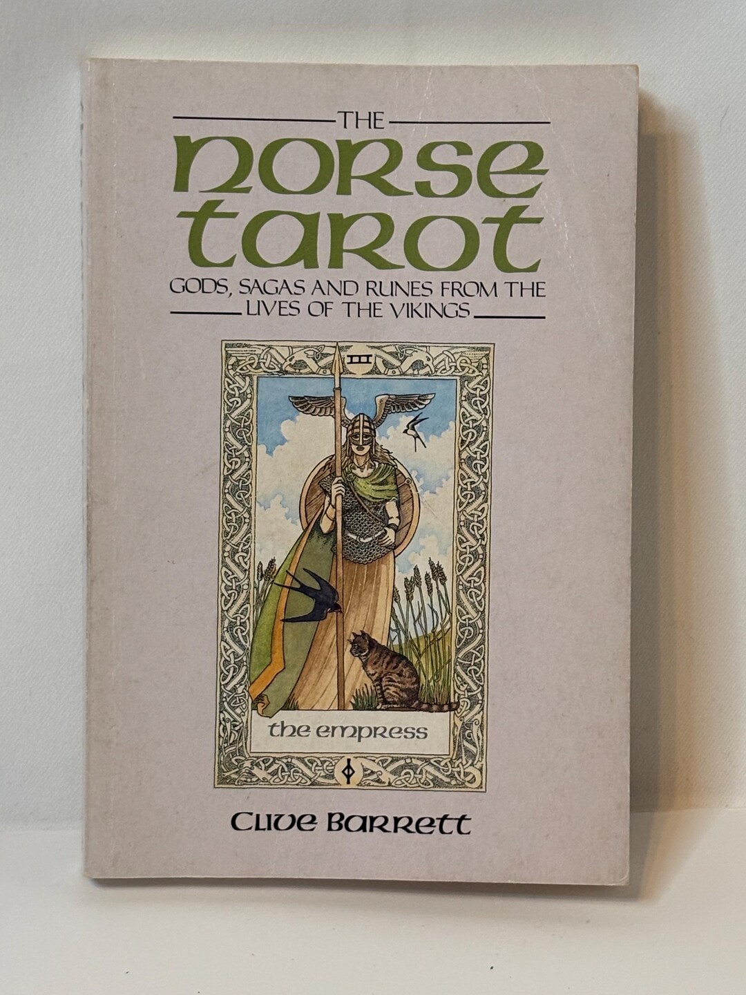 Vintage Tarot Book 1989 the Norse Tarot Book God’s, Sagas and Runes ...