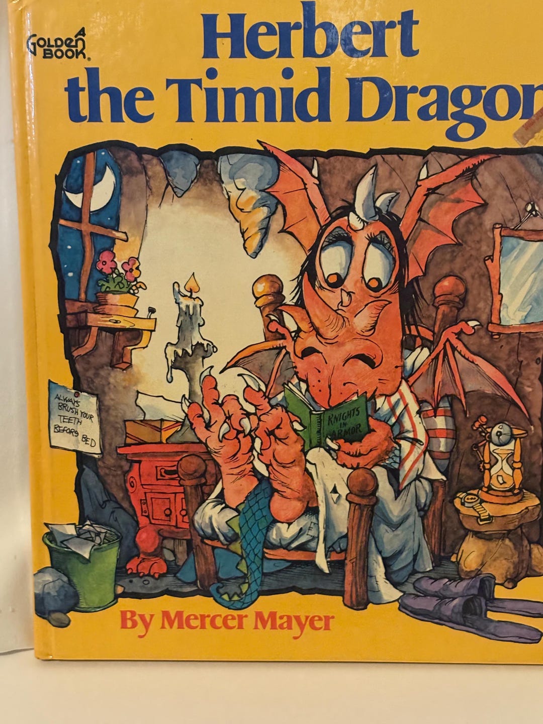 Herbert the Dragon 1st Edition Big Golden Book by Mercer Mayer - Etsy