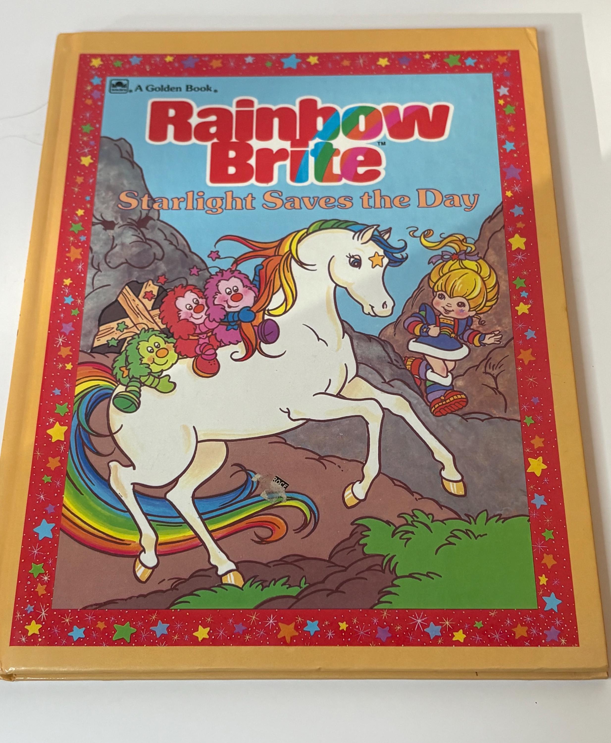 1985 Rainbow Brite Starlight Saves the Day Vintage Hardcover Children’s ...