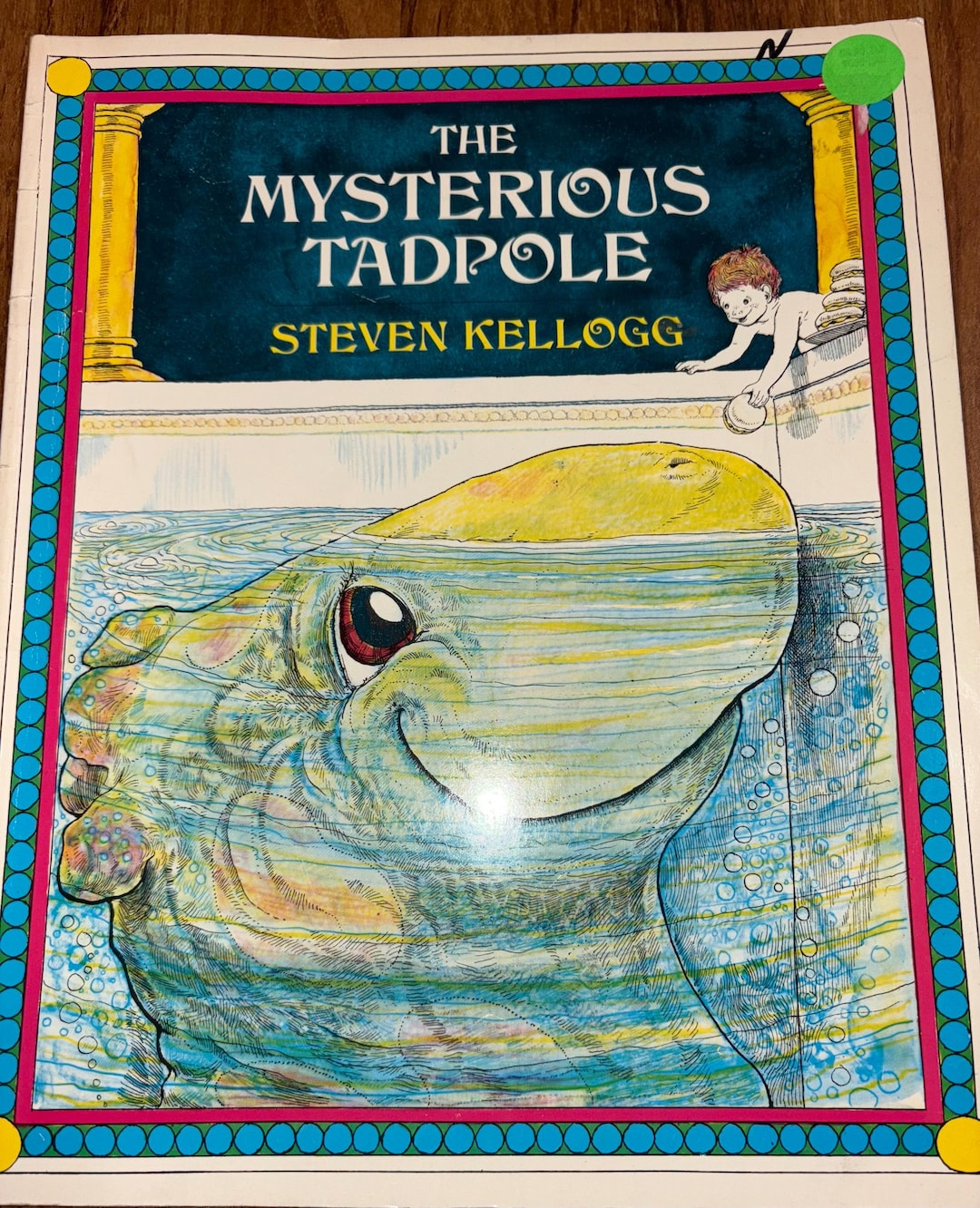 The Mysterious Tadpole Children’s Book Vintage by Steven Kellogg - Etsy