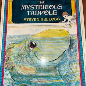 The Mysterious Tadpole Children’s Book Vintage by Steven Kellogg - Etsy