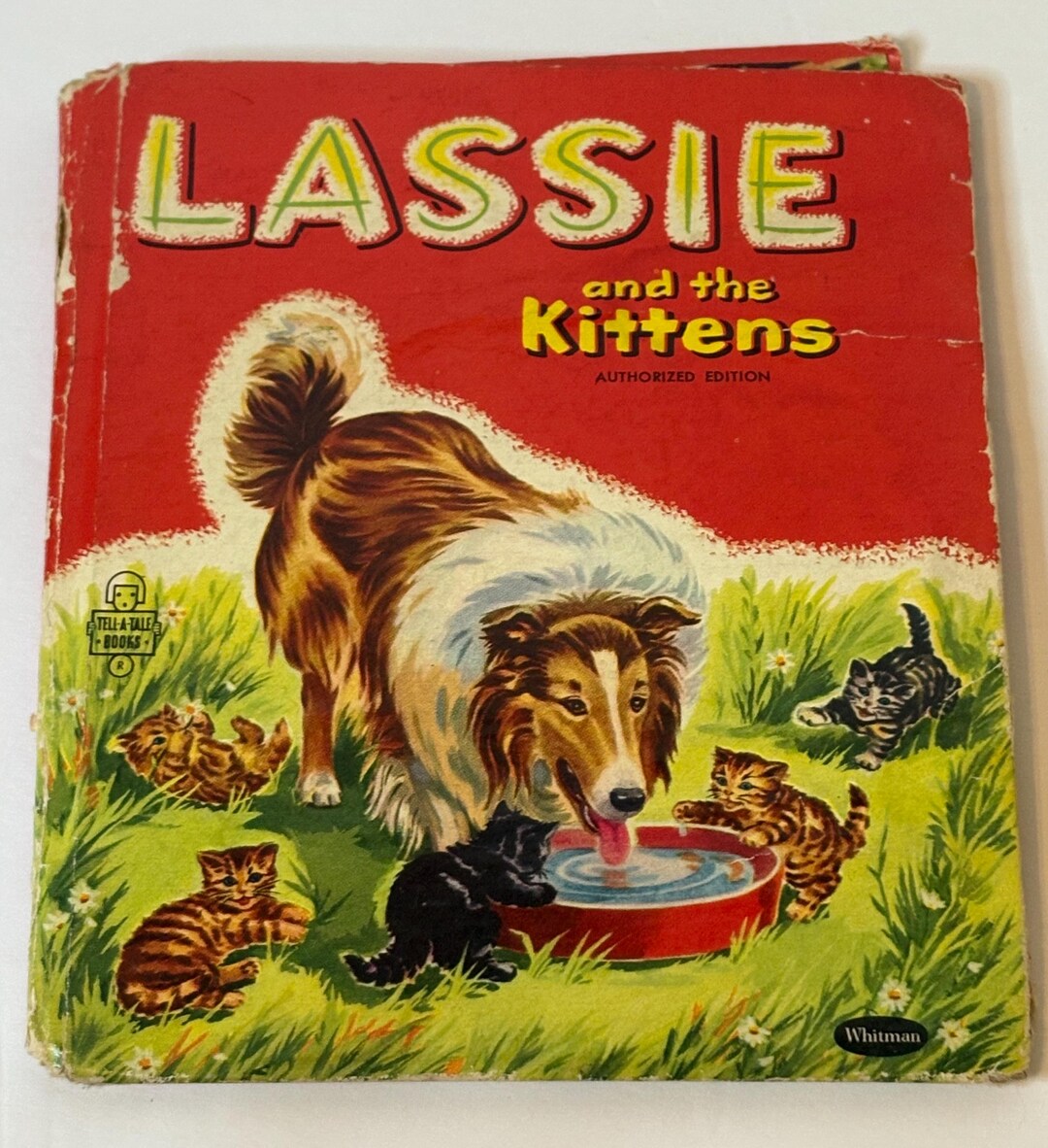 Vintage Children’s Book Lassie Kittens Book Tell A Tale Book - Etsy