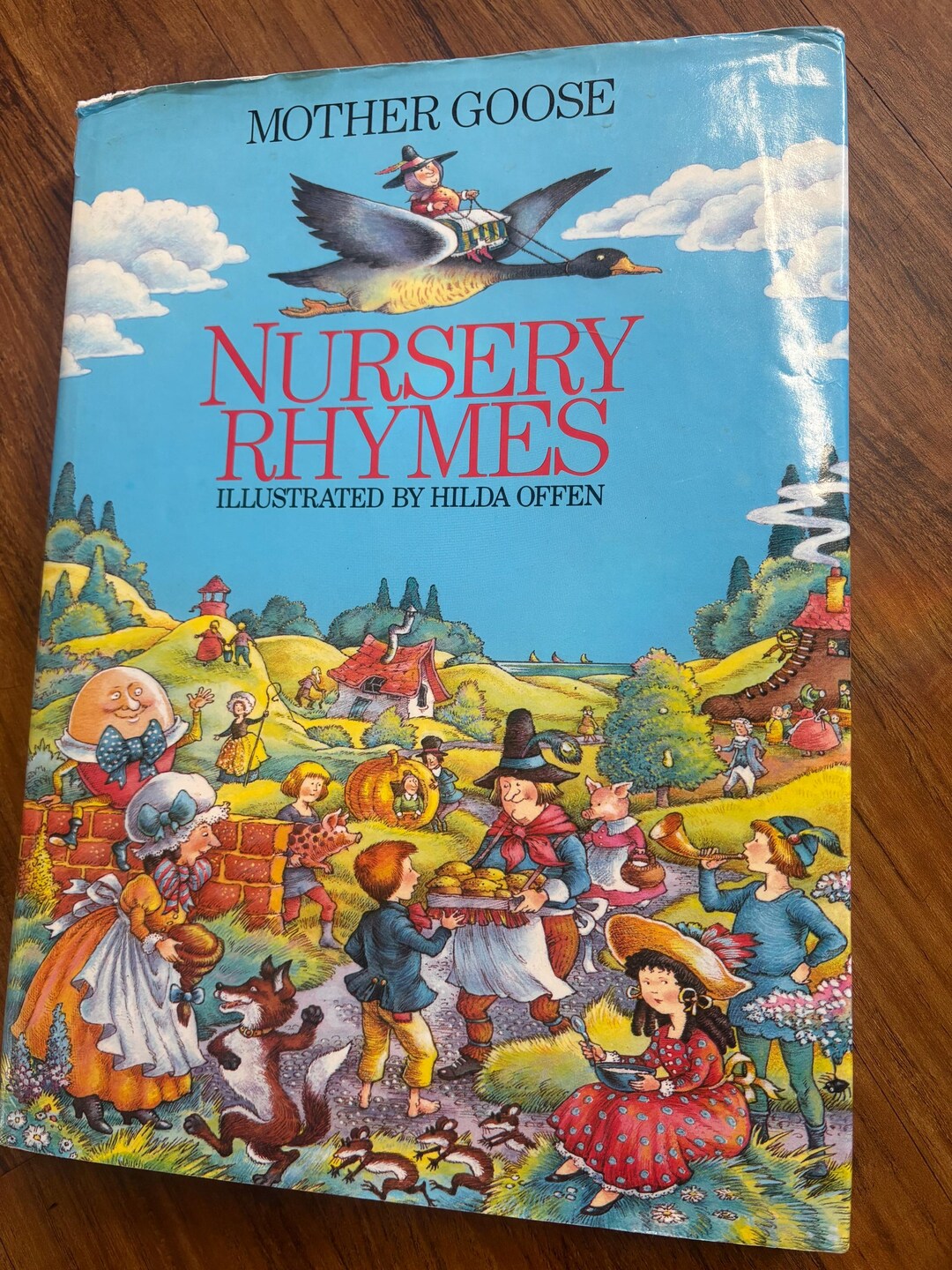 Vintage Nursery Rhymes Book Mother Goose Classic Poems Nursery Rhymes ...