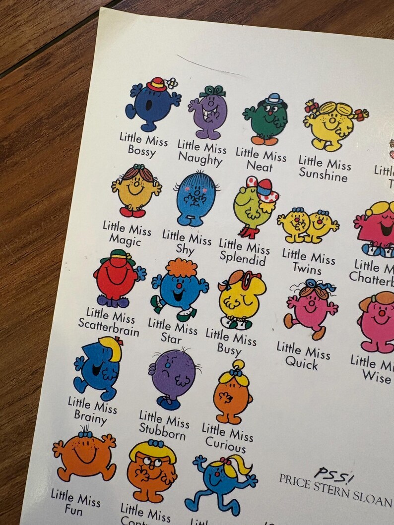 1997 Vintage Children’s Book Little Miss Chatterbox - Etsy