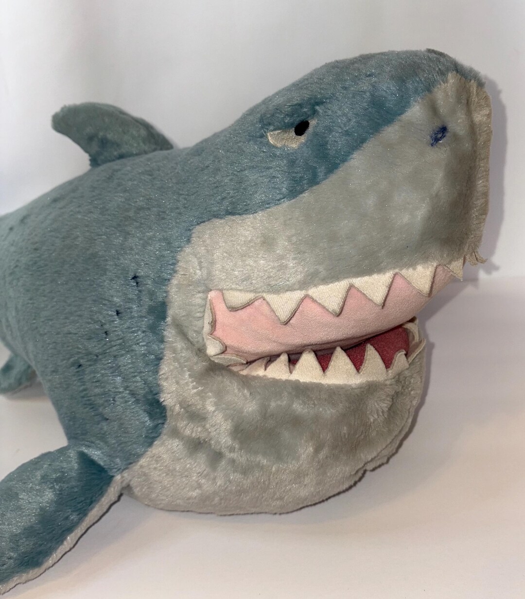 Vintage Disney Nemo Bruce the Shark Large Disney Hand Puppet - Etsy