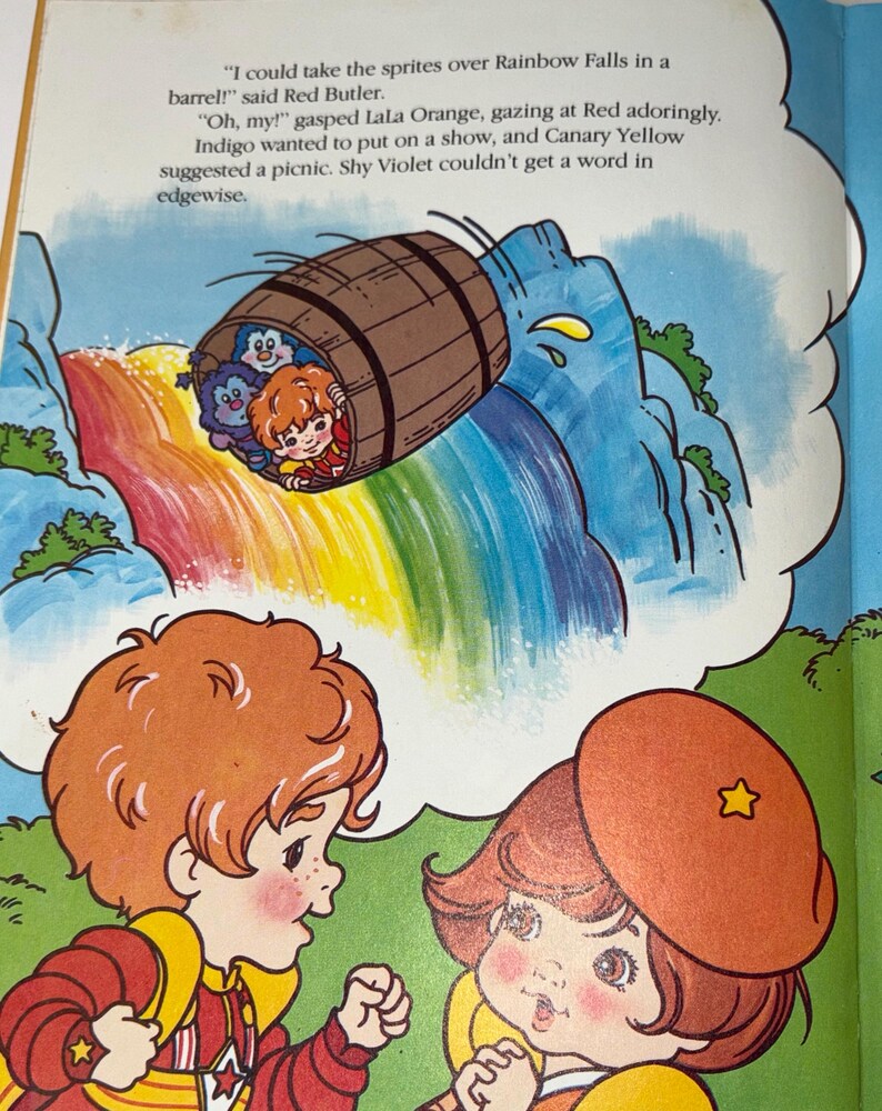 1985 Rainbow Brite Starlight Saves the Day Vintage Hardcover Children’s ...