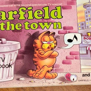 Garfield on the Town Vintage Book 1978 - Etsy