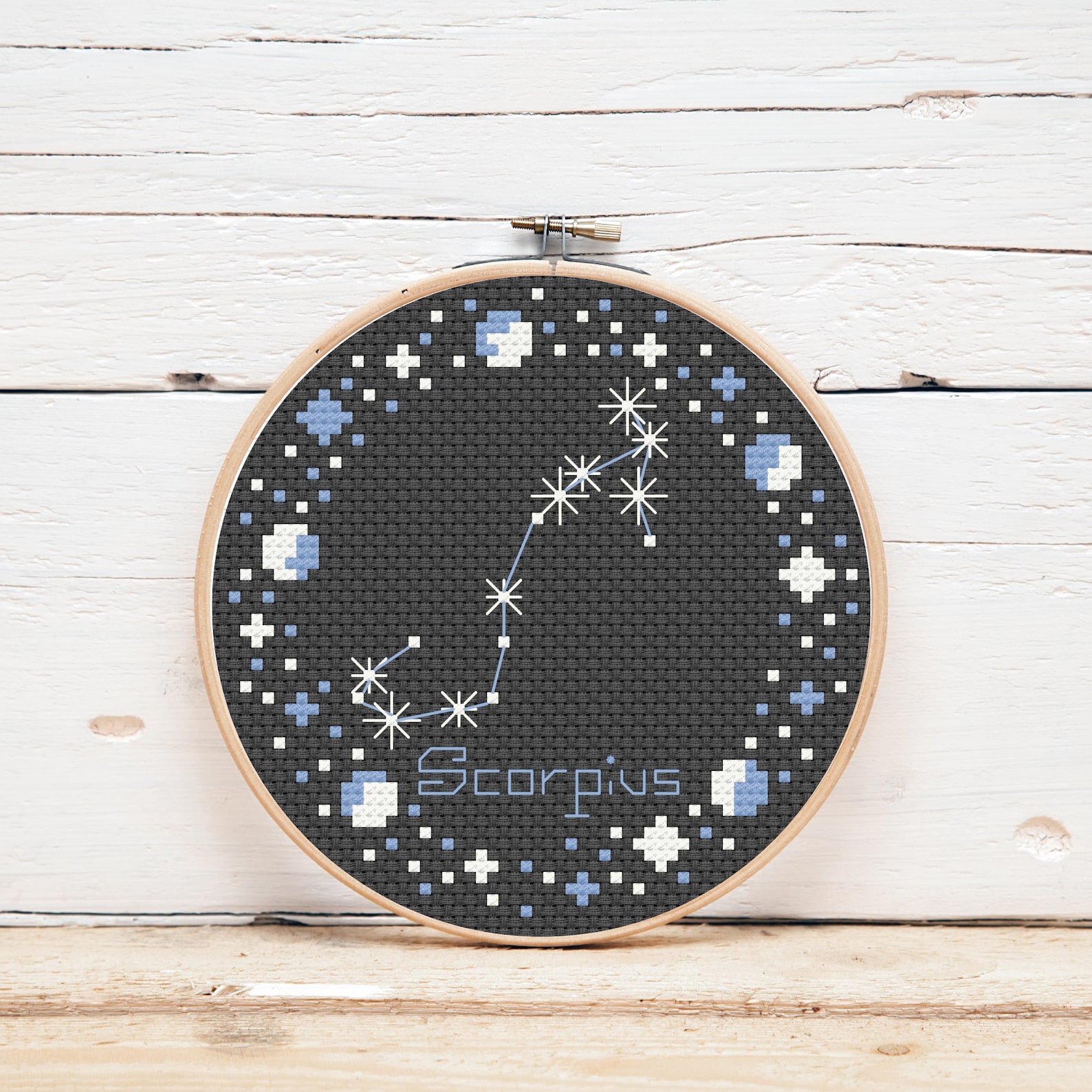 Zodiac Constellations Cross Stitch Pattern Bundle: Mini Space ...