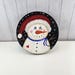Hand Painted Snowman Decor Large Wood Riser Candle Mat - Etsy