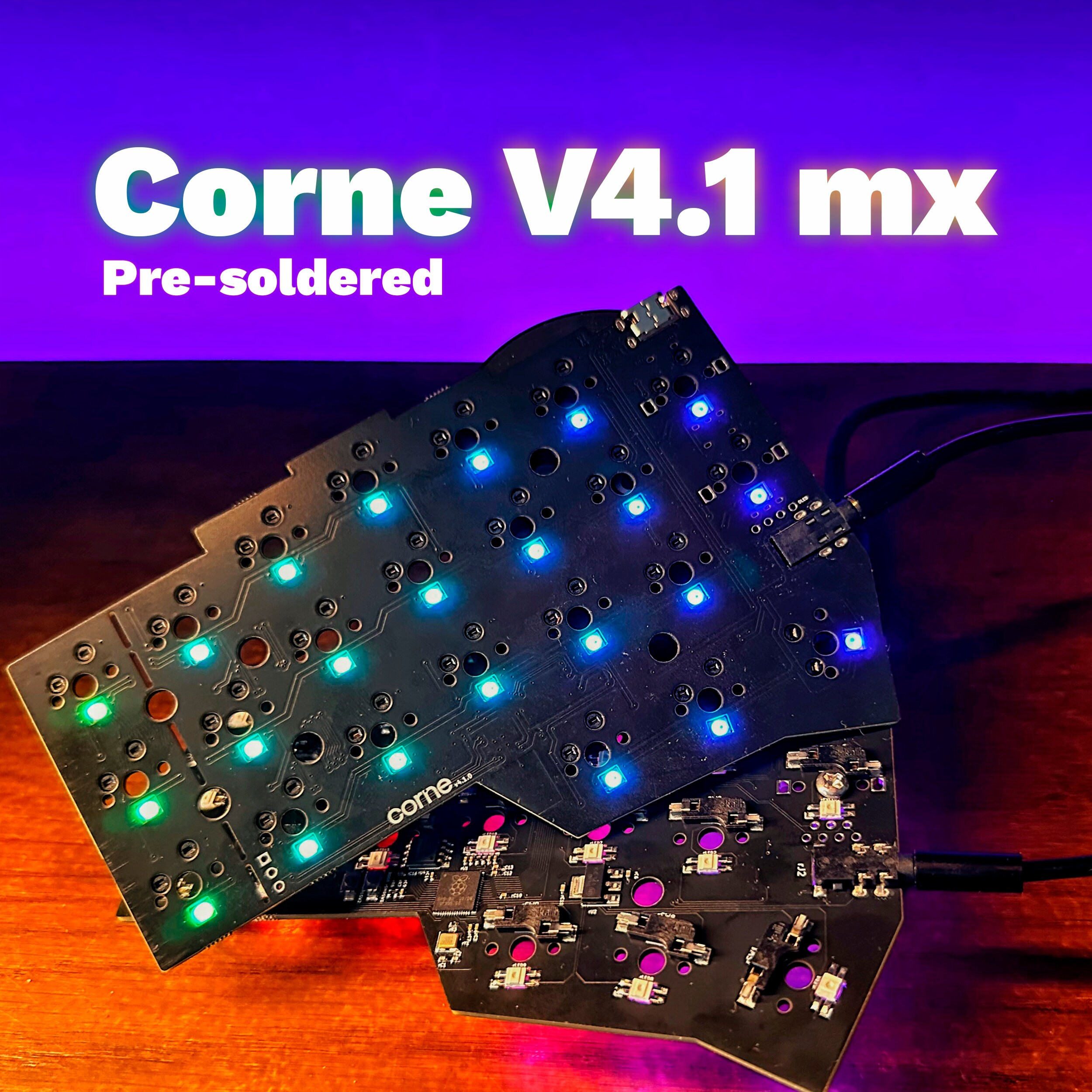 Corne Crkbd V4.1 Mx RGB Pre-soldered - Etsy