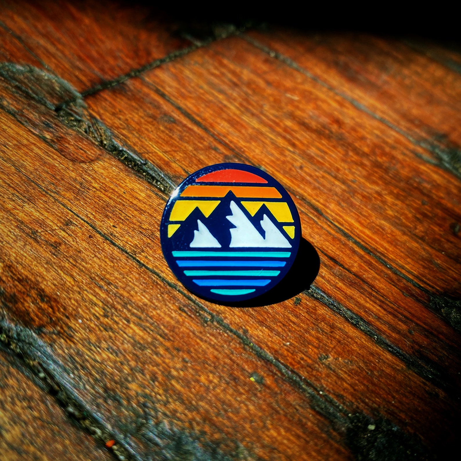 SUMMIT- Soft Enamel Lapel Pin - Etsy