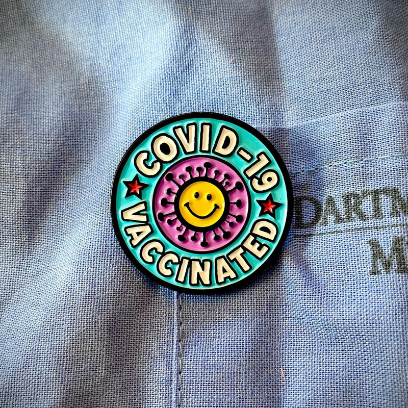 Covid Vaccine Pin - Etsy