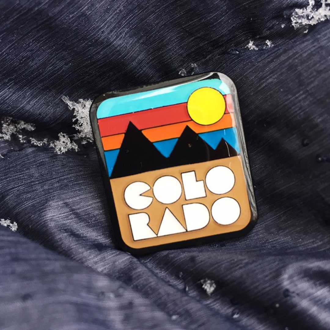Colorado - Soft Enamel Lapel Pin - Etsy