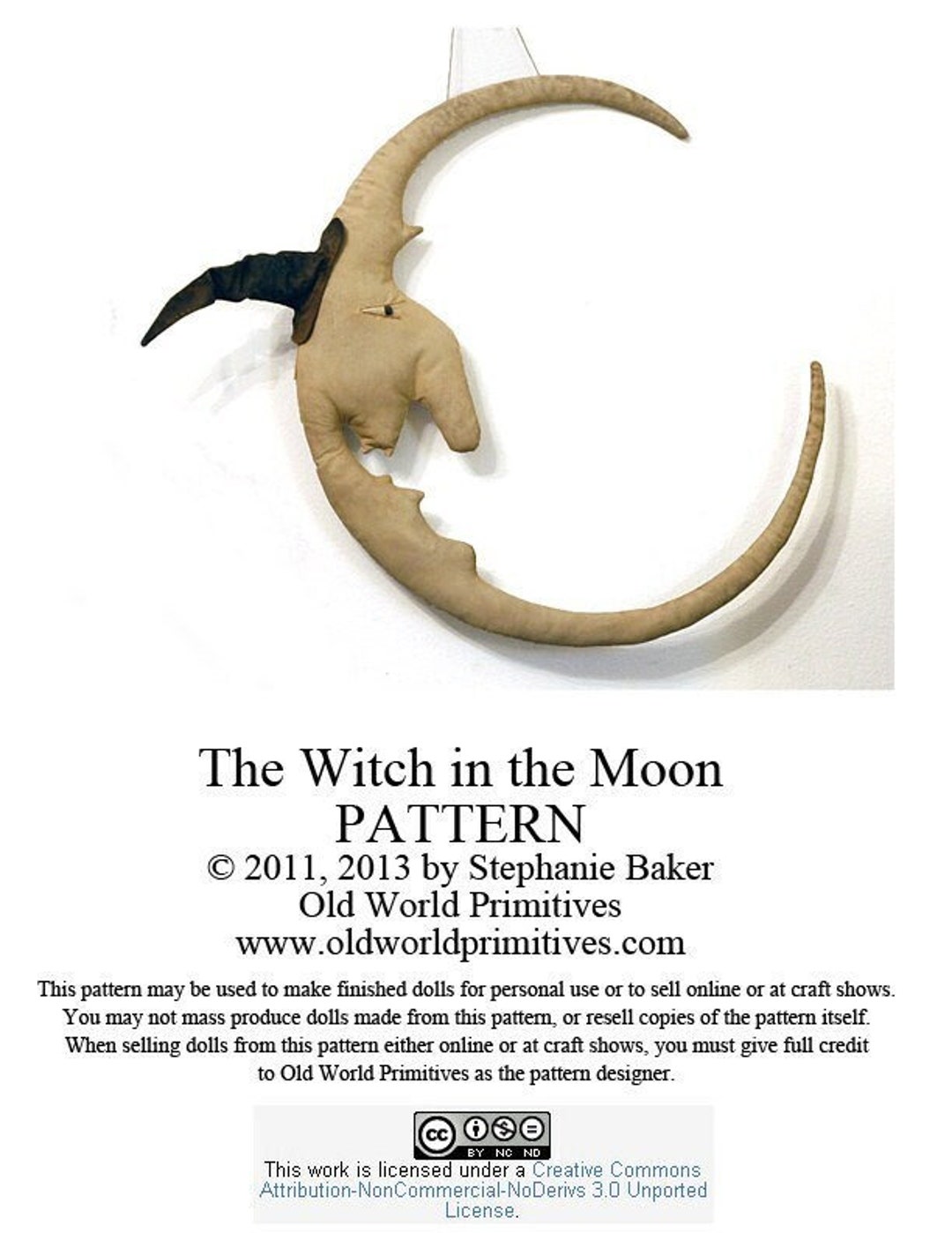 Primitive E-pattern - Primitive Halloween Moon Man Wall Hanging - PDF ...