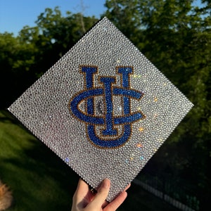 Custom Rhinestone Graduation Cap Topper - Etsy