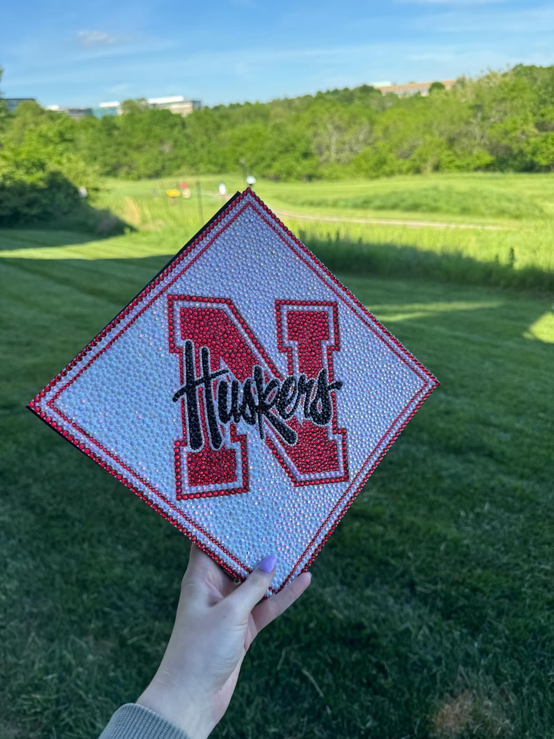 Custom Rhinestone Graduation Cap Topper - Etsy