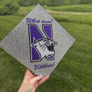 Custom Rhinestone Graduation Cap Topper - Etsy