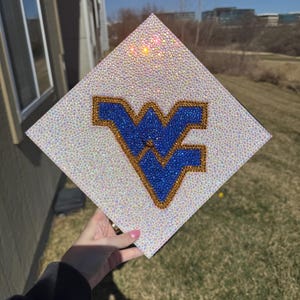 Custom Rhinestone Graduation Cap Topper - Etsy