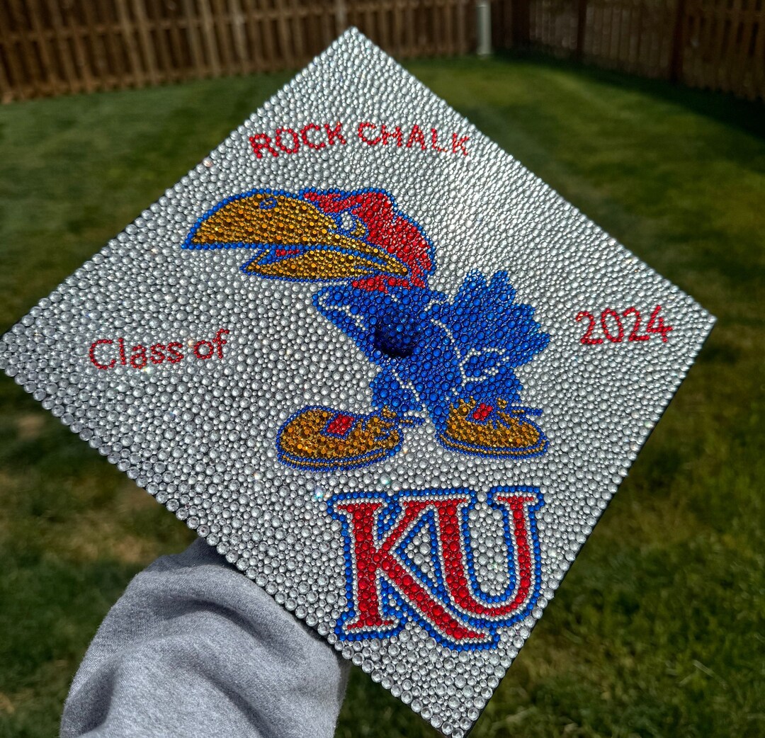 Custom Rhinestone Graduation Cap Topper - Etsy