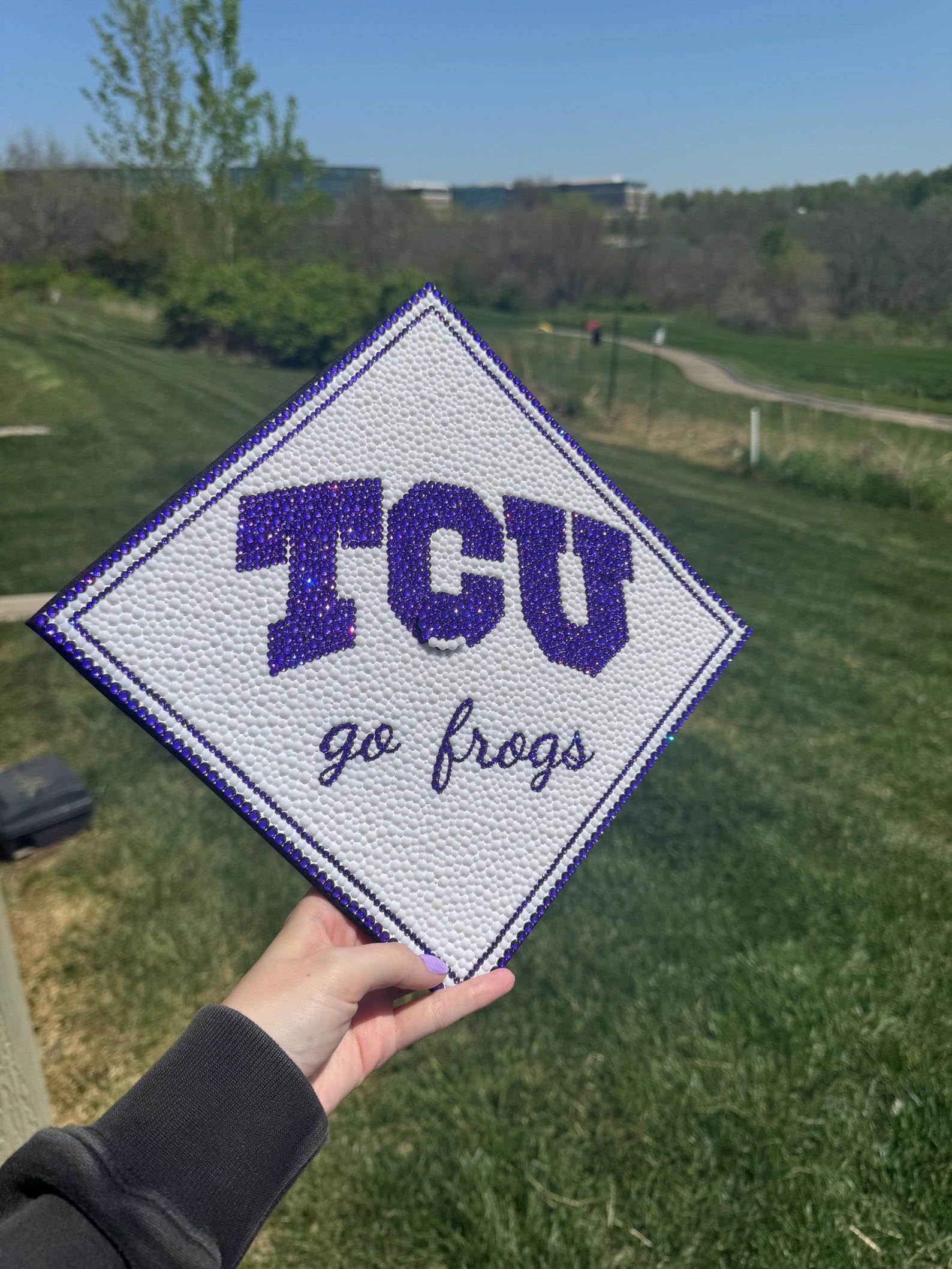 Custom Rhinestone Graduation Cap Topper - Etsy