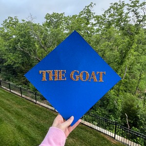 Custom Rhinestone Graduation Cap Topper LOGO ONLY - Etsy