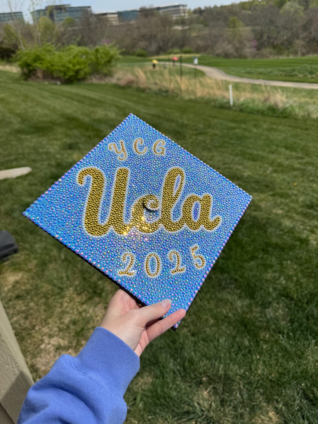 Custom Rhinestone Graduation Cap Topper - Etsy