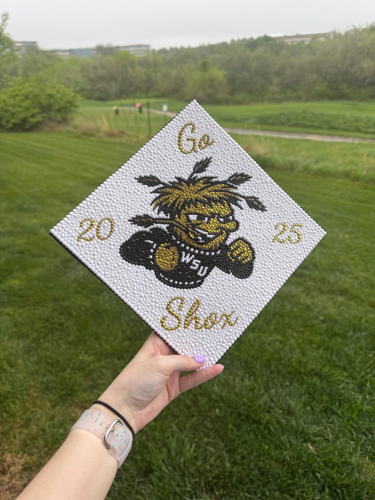 Custom Rhinestone Graduation Cap Topper - Etsy